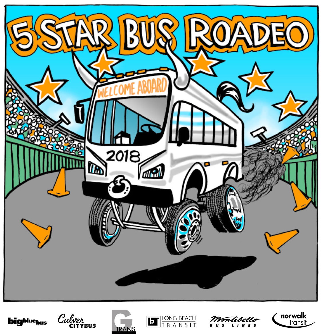 Bus Roadeo Designs – Transit Line Art