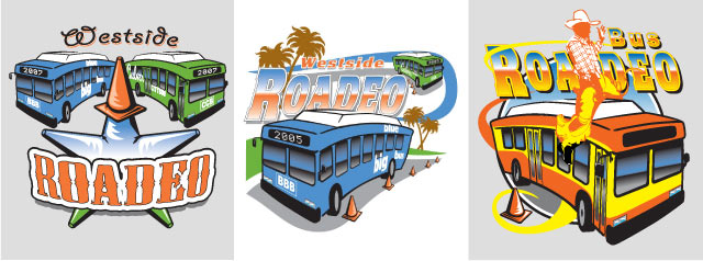 Bus Roadeo – Transit Line Art